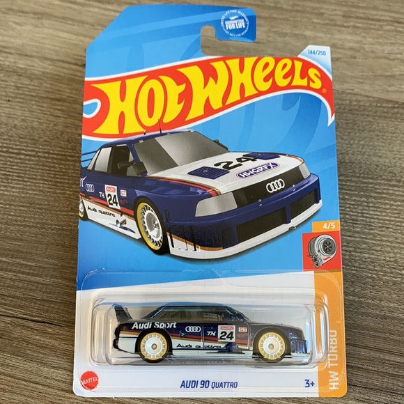 Toys | Super Treasure Hunt Audi 199 Quattro Hot Wheels 2024 Collectible ...